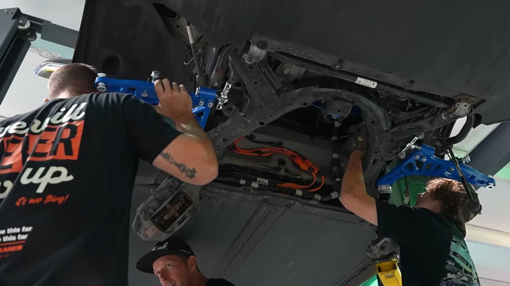 DriftHQ Builds A Drifting Tesla, And It's Shockingly Good - DRIFTED